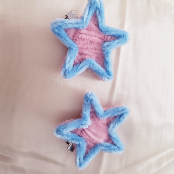 sunnical | Accessories | Pastel Anime Star Hair Clips | Poshmark